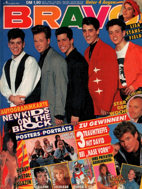 BRAVO Titelbilder 1990