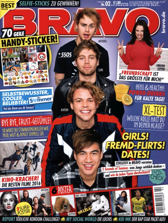 BRAVO Titelbilder 2016