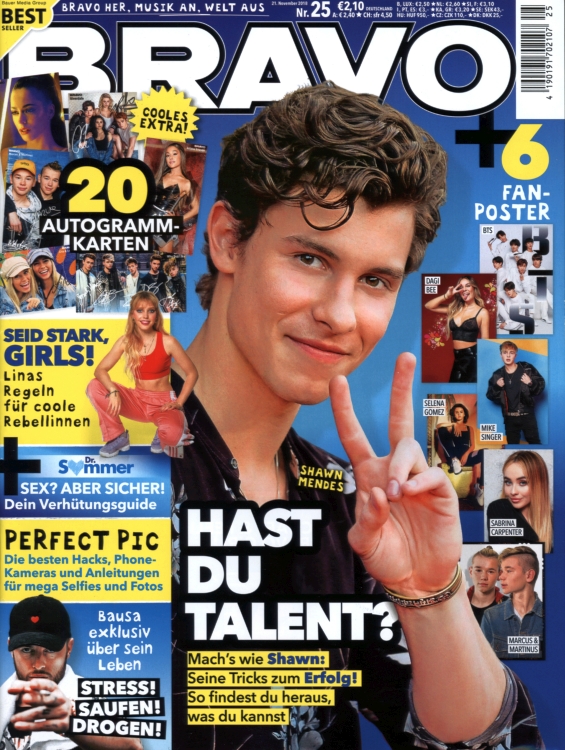 BRAVO Titelbilder 2018